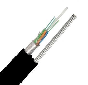 China 24 Core Figure 8 Fiber Optic Cable For Outdoor Communication GYXTC8S for sale