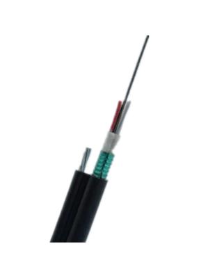 China GYFTC8S Self Supporting Fiber Optic Cable , 48 Core Kevlar Fiber Cable for sale