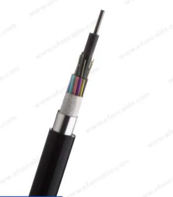 중국 24 핵심 옥외 기갑 광섬유 케이블 방연제 GYTZA33 판매용