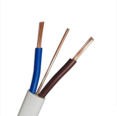 Cina tipo elettrico conduttore di Bvvb E del filo di rame del rivestimento bianco di 100m del rame in vendita