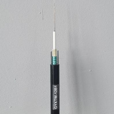 중국 GYXTW G652d 야외 무장한 광섬유 케이블 단일모드 12 핵심 판매용