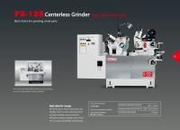China HOTMAN FX-20G Centerless Grinding Machine for Precision Cylindrical Grinding 20mm Capacity for sale