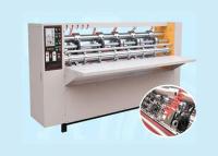 China Thin Blade Slitter Scorer 1800mm Paper Width 180m/min Corrugated Board Slitting Machine for sale