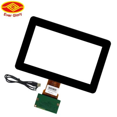 Cina Il pannello di tocco a 8 pollici di vetro temperato, USB ha proiettato il pannello di tocco capacitivo in vendita