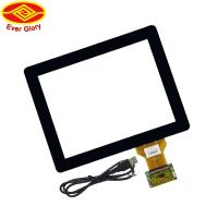 China Customized Capacitive Touch Panel 12.1 Inch Tempered Glass For Voyage for sale