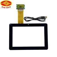 China 10 Points Capacitive Multi Touchscreen 13.3 Inch Transparent Tempered Glass Material for sale