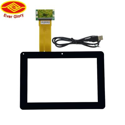 China 10 pontos do multi écran sensível capacitivo material de vidro moderado transparente de 13,3 polegadas à venda