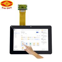 China 10 Points Capacitive Multi Touchscreen 13.3 Inch Transparent Tempered Glass Material for sale