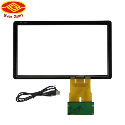 Cina Pannello di tocco capacitivo a 15,6 pollici, touch screen LCD per navigazione dell'automobile della prova del vandalo in vendita