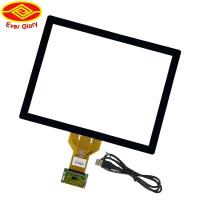 China Custom LCD EETI Capacitive Touch Panel , 15 Inch Capacitive Touch Screen For Gaming for sale
