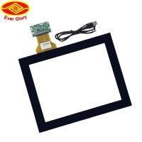 China Customized Industrial Touch Panel 12.1 Inch USB Port HMI Projected Capacitive for sale