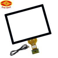 China LCD LED 15 Inch Multi Touch Screen Panel For Interactive Whiteboard Waterproof IP65 for sale