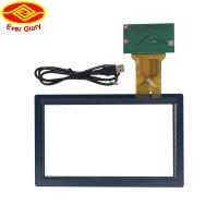 China Industrial Touch Panel 10 Point Multi Touch Screen USB Transparent Glass Touch Panel 7 Inch for sale