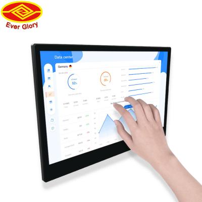 China 13.3 polegadas Multi Industrial touchscreen monitor Alto desempenho de contraste 72% NTSC cobertura de cores à venda