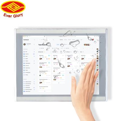 Cina 12.1 pollici Rugged Touch Screen Monitor 72% NTSC Color Gamut Interfaccia USB 5ms in vendita