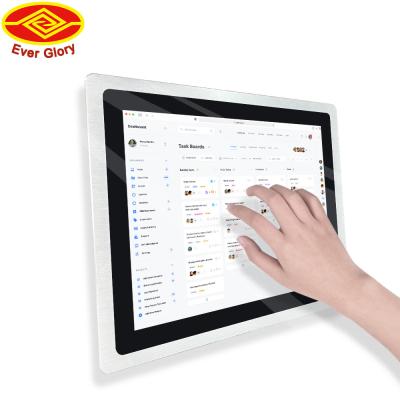 Cina 15 pollici 10 punti touch screen monitor impermeabile Ip65 Consumo di energia 25W in vendita