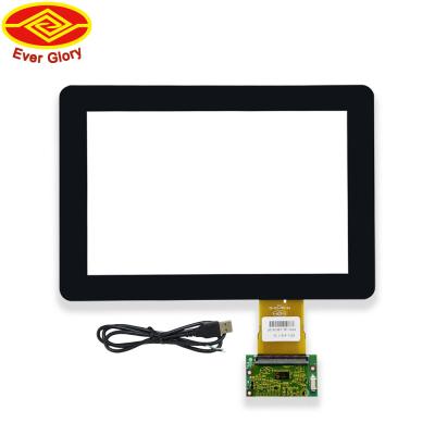 中国 10.1 Inch Highly Efficient Multi Touch Panel With G+G Structures Finger Input Mode 販売のため