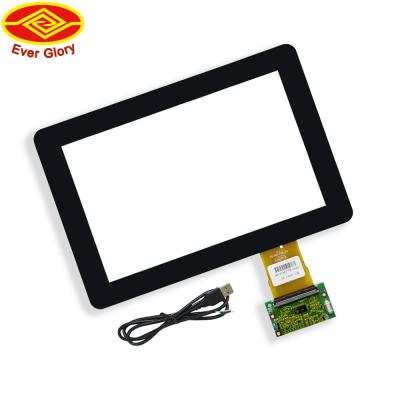 中国 10.1 Inch Highly Efficient Multi Touch Panel With G+G Structures Finger Input Mode 販売のため