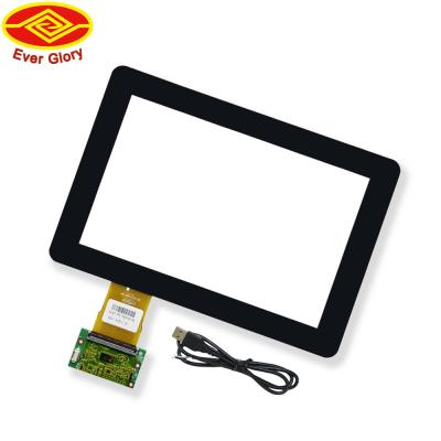中国 10.1 Inch Highly Efficient Multi Touch Panel With G+G Structures Finger Input Mode 販売のため