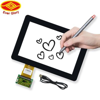 中国 10.1 Inch Highly Efficient Multi Touch Panel With G+G Structures Finger Input Mode 販売のため