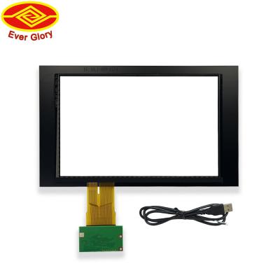 China 10.1 Inch COB Connector Multi Touch Screen With Finger Touch Input Method à venda