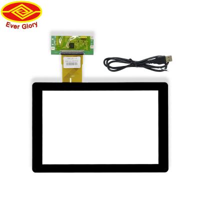 中国 IK07 Impact Resistance 10.1 Inch Capacitive Touch Panel For Improved Productivity 販売のため