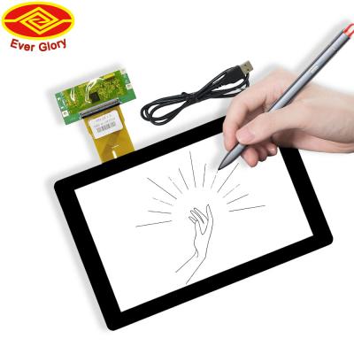 中国 IK07 Impact Resistance 10.1 Inch Capacitive Touch Panel For Improved Productivity 販売のため