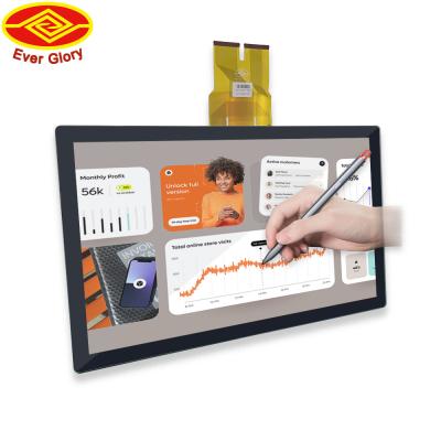 Cina 21.5'' Scratch Resistant Touch Display Panel With Surface Hardness 6H in vendita