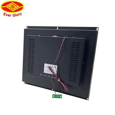 Cina 15 Inch LCD Touch Monitor Vandal Proof 250 Cd/M2 Brightness For Benefit in vendita