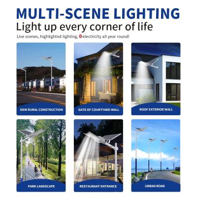 Cina 600W 800W Tutto in due luce solare di strada alta luminosità LED luce di strada impermeabile in vendita