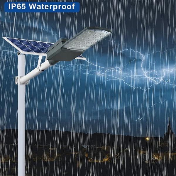Quality Intelligent All In Two Solar Street Light 170lm/w Die Casting Aluminum Light for sale