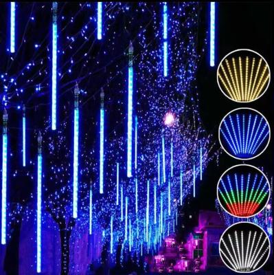 Cina Lumiere per decorazioni natalizie impermeabili 30cm / 50cm / 80cm Meteore doccia Luci di Natale in vendita