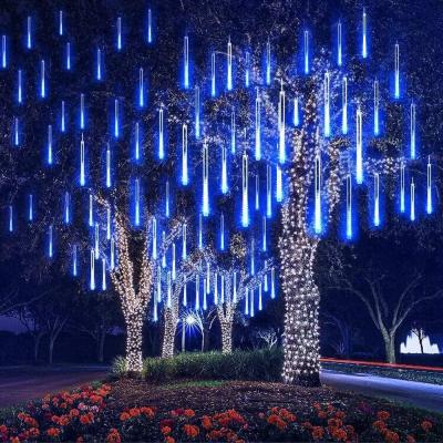 Cina Lumiere per decorazioni natalizie impermeabili 30cm / 50cm / 80cm Meteore doccia Luci di Natale in vendita