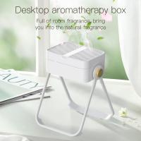 China Compact LED Aromatherapy Portable Aroma Diffuser Lamp Retractable for sale