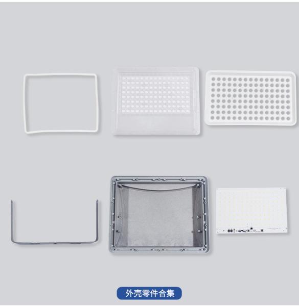 Aluminum Solar Flood Light 6000K - 6500K Brightest LED Flood Light For Harsh Environments