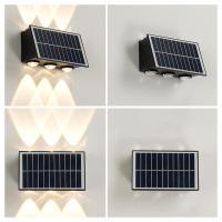 China Smart Solar Wall Light IP65 Motion Sensor Wall Light Adjustable Brightness for sale