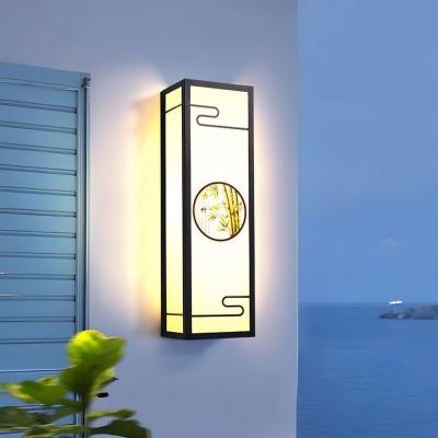 Cina Copper Marble Waterproof Wall Sconce Outdoor Wall Light Per Patio in vendita