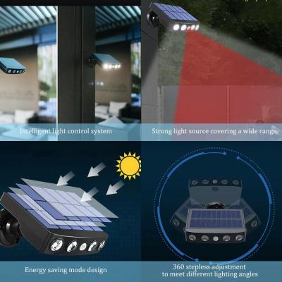 Cina 100lm/w luce solare per pareti 5V Lampade da strada LED esterne impermeabile Sensore del corpo umano PIR in vendita