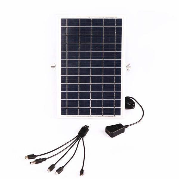 20W Ηλιακό σύστημα Ηλιακών συστημάτων Ultra Thin Portable Solar Panel Charger Πολυλειτουργικό