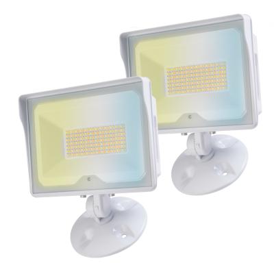 China 55W LED Flood Light Outdoor IP65 Waterproof 3000K-5000K CCT for sale