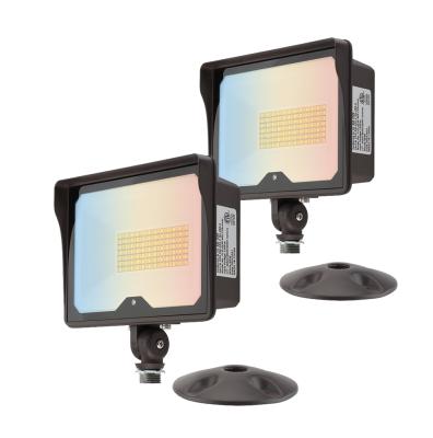 China 55W LED Flood Light Outdoor IP65 Waterproof 3000K-5000K CCT for sale