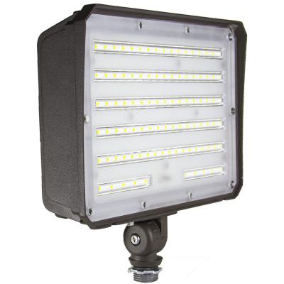China 80W 100W LED Flood Light IP65 Waterproof 100-277Vac DLC ETL Certified for sale