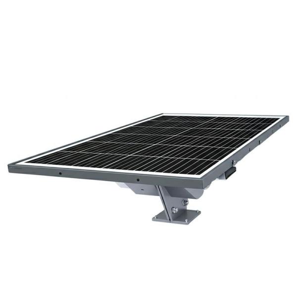 Lampadaire solaire tout-en-un 170lm/w en aluminium moulé sous pression