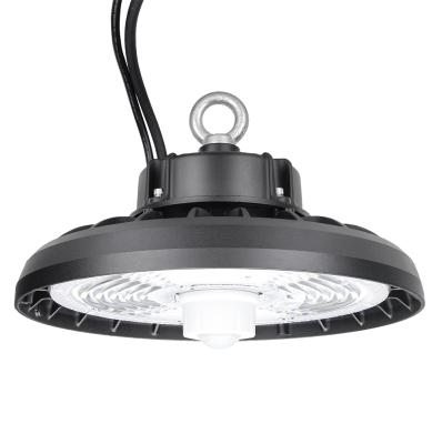 China Luminária High Bay LED UFO 150W com Dimmerização 1-10V e Vida Útil de 80.000H para Iluminação Industrial à venda