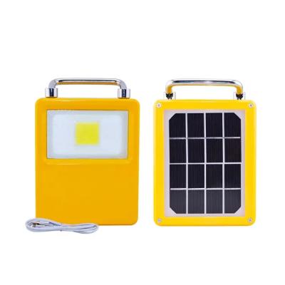 China Ultra-Bright 3600LM 20W COB LED Solar-Powered Work Light,Three-Mode Camping, Maintenance, and Emergency Light for sale