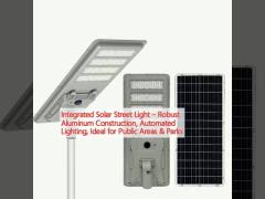 Waterdicht All In One Zonne-Straatlicht 100W Aluminium Buitenlicht 18V 36V