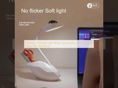 Creatief LED-nachtlicht Witte zwanen tafellamp 12*6*5cm Multifunctioneel voor thuis