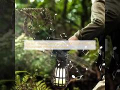 10W LED Hanging Camping Light 1600K 3200K 4500K USB Hanging Light Met Bluetooth Audio