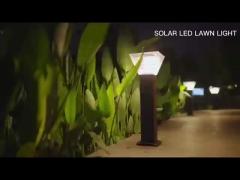 Waterproof Solar LED Garden Light - Dual Color Temperature Adjustable Ideal for Landscape and Garden