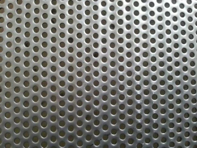 Stainless Steel 304 Perforated Metal Mesh, 0.5mm to 10mm Round Hole